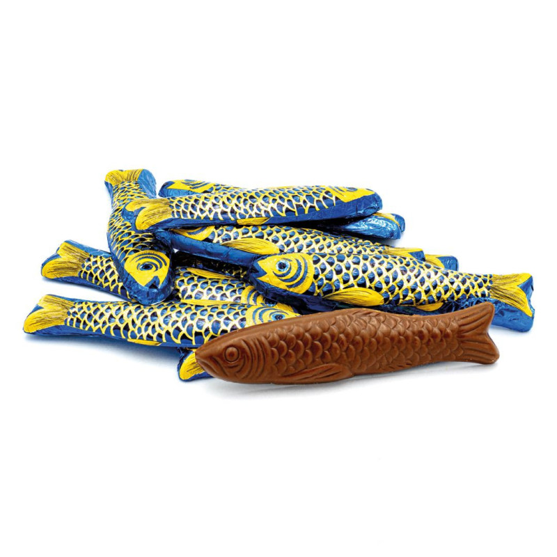Sachet sardines chocolat au lait